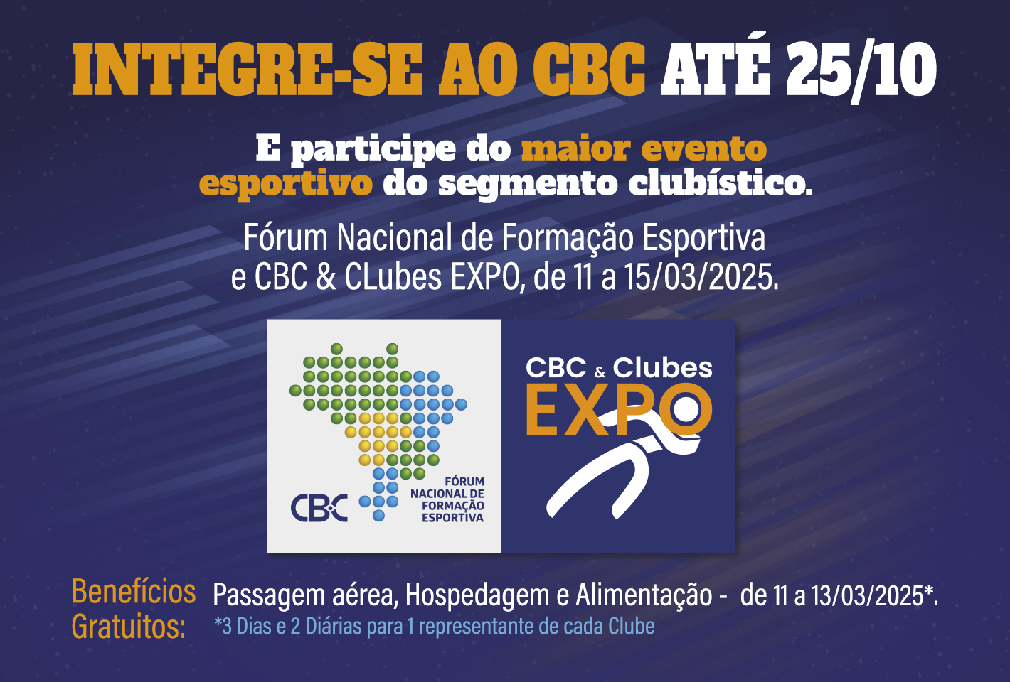 Integre seu Clube ao CBC e participe do maior evento esportivo do ...