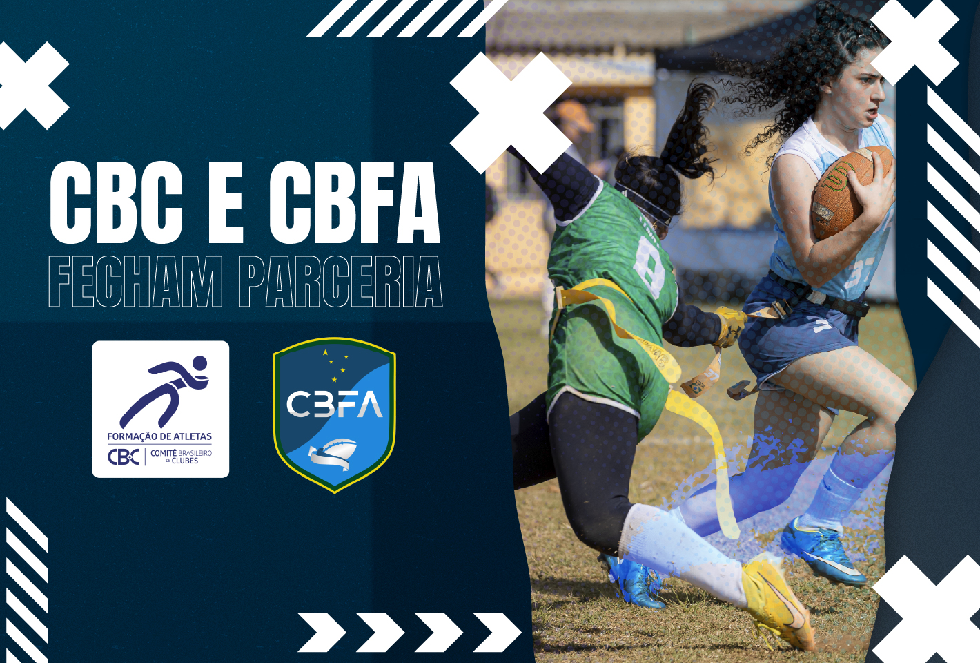 CBC fecha parceria com a CBFA para fortalecer o Flag Football no Brasil ...